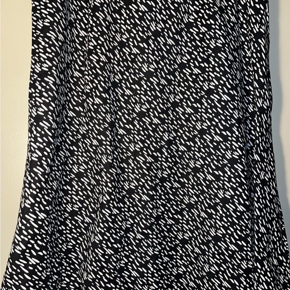 Alfini | Skirts | Nwt Alfini Black And White Dbl Layered Skirt With An ...